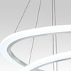 Modern 3-Ring High Ceiling Long LED Pendant Light, Led Pendant Lights ...
