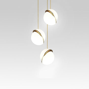Modern Single Globe Pendant Light Hallway Pendant Light, Glass Pendant ...