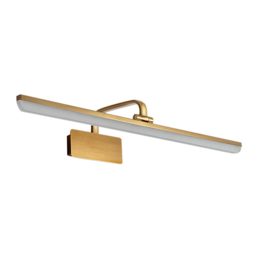 Modern Led Bath Bar Armed Bathroom Vanity Light In Gold Over Mirror ...