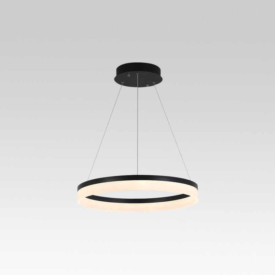 Modern Minimalist Dimmable Led Circle Light, Large Pendant Lighting ...